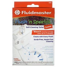 Flush 'N Sparkle Toilet Bowl Cleaning System With Bleach - Crescent ...