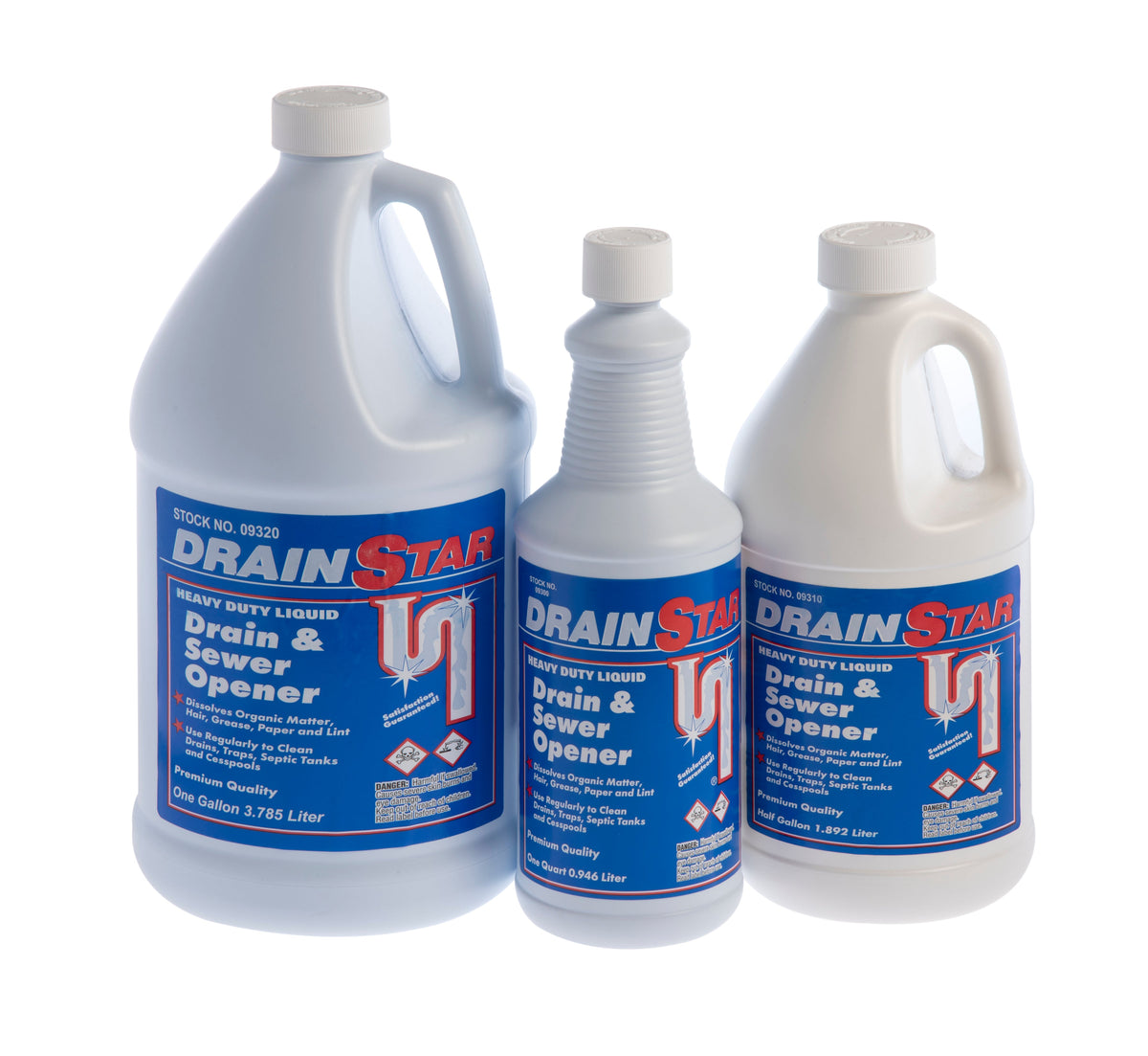 Black Swan's Drainstar Heavy Duty Liquid Drain Opener 1/2 Gallon ...