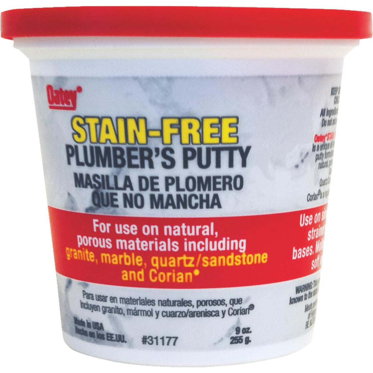 Oatey 9 Oz. Stain-Free Plumber's Putty - Crescent Springs, KY ...